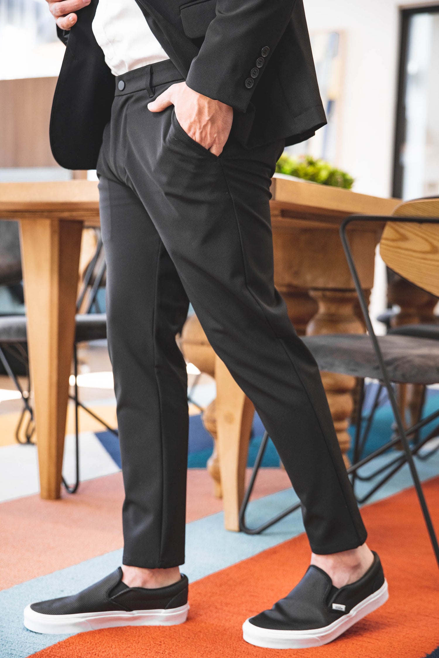 Super Stretch Performance Pants| Black | Under 510